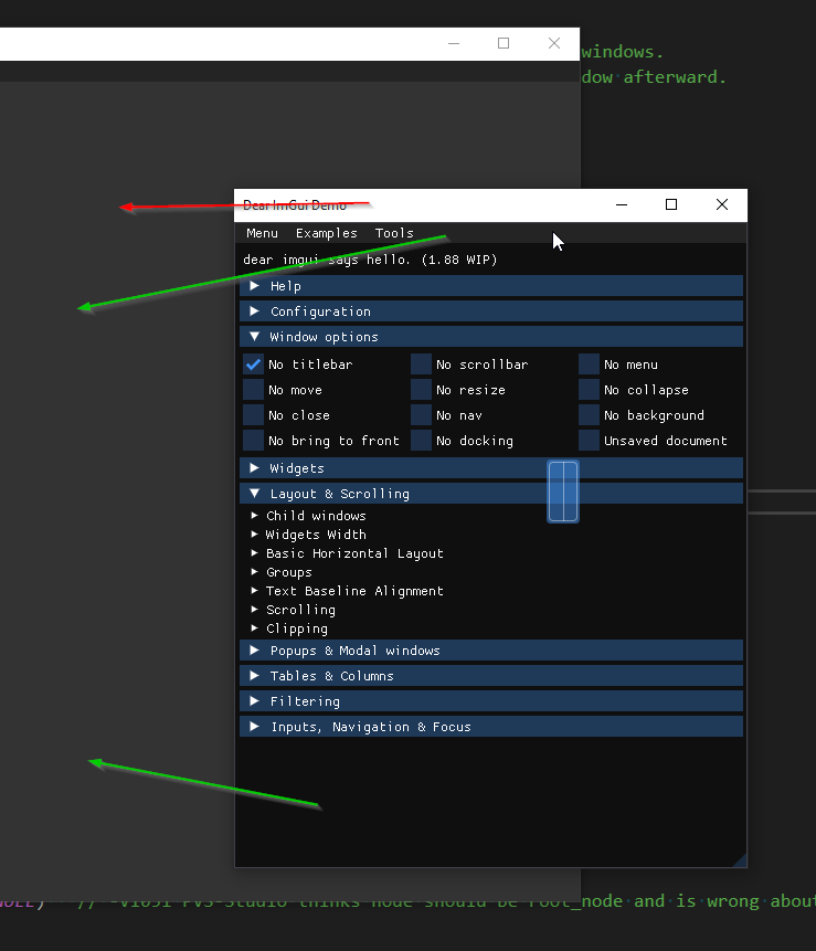 Docking via the native window title bar · Issue #5074 · ocornut/imgui · GitHub