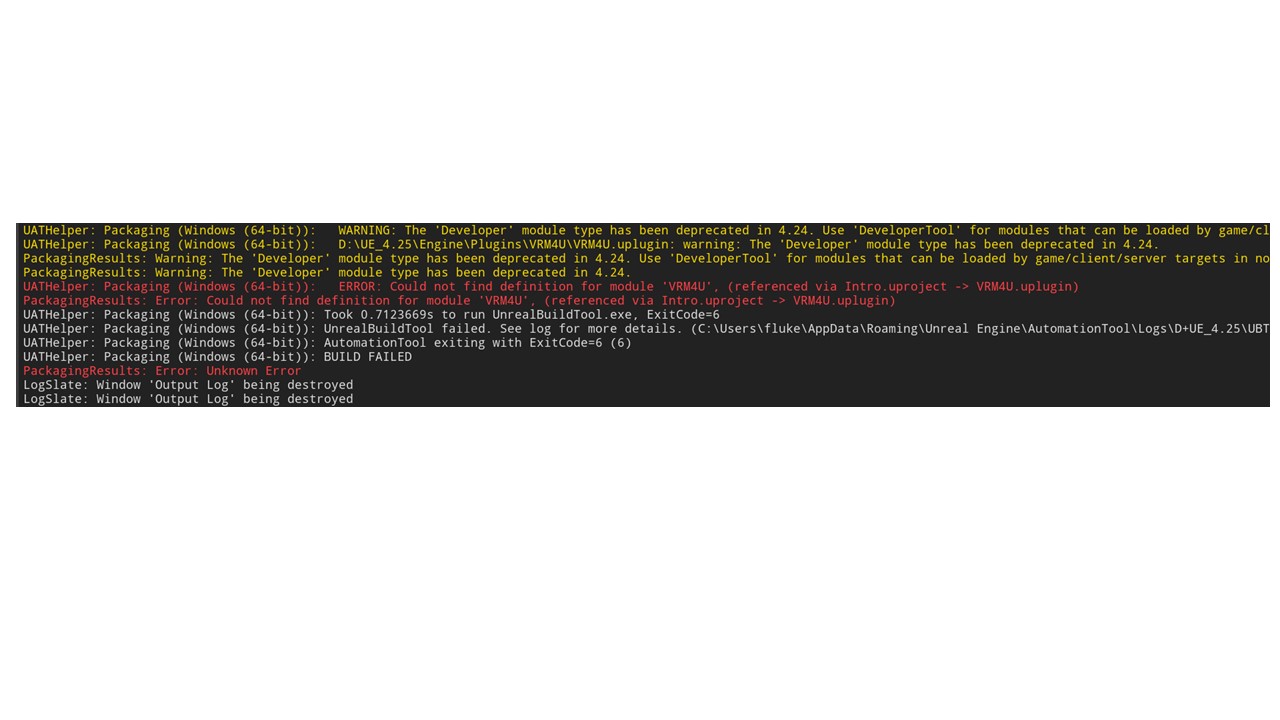 VRM4U Not Packaging · Issue #63 · ruyo/VRM4U · GitHub