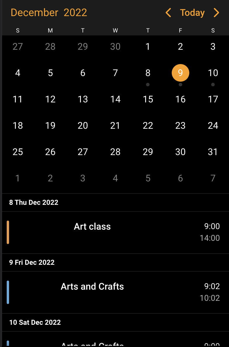 feat: Dot indicator for individual calendar day in Datetime · Issue #25832 · ionic-team/ionic ...