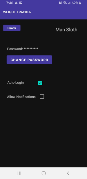 GitHub - ManSloth/CS-360-Mobile-Architecture: Android Mobile App