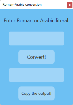 GitHub - svalyavakilia/roman-arabic-conversion: Small application ...