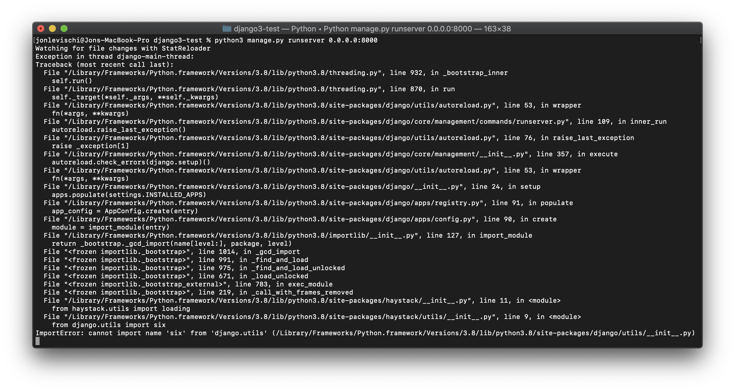 Django 3.0 – ImportError: cannot import name 'six' from 'django.utils' · Issue #1708 · django ...