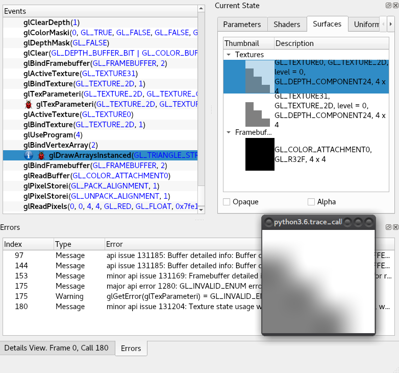 Depth Sampler - can't retrieve depth information from shader · Issue #242 · moderngl/moderngl ...