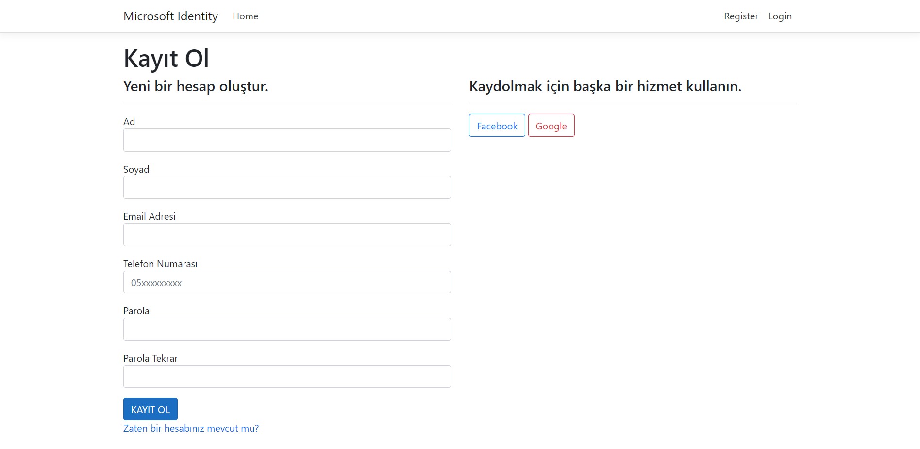 GitHub - smtuncer/.Net5.0-Microsoft-Identity-Turkce-Proje-Baslangic-Seti: .Net 5.0 ile ...