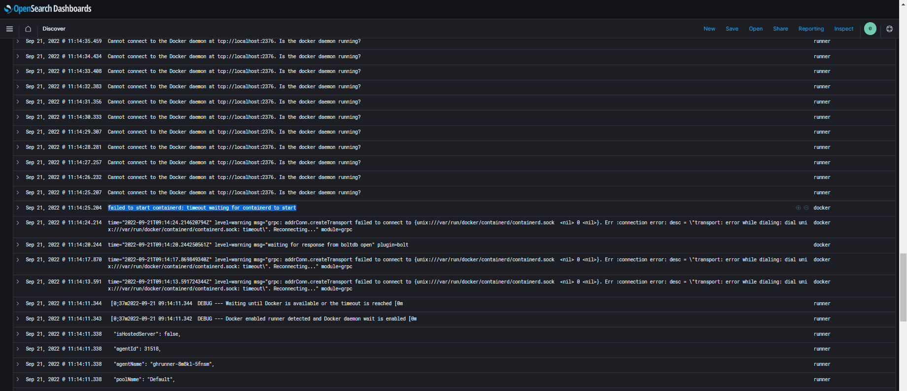 WAIT_FOR_DOCKER is not exiting after timeout · Issue #1830 · actions/actions-runner-controller ...