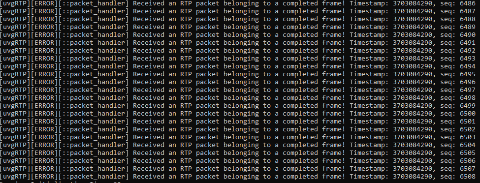SCL bug · Issue #166 · ultravideo/uvgRTP · GitHub
