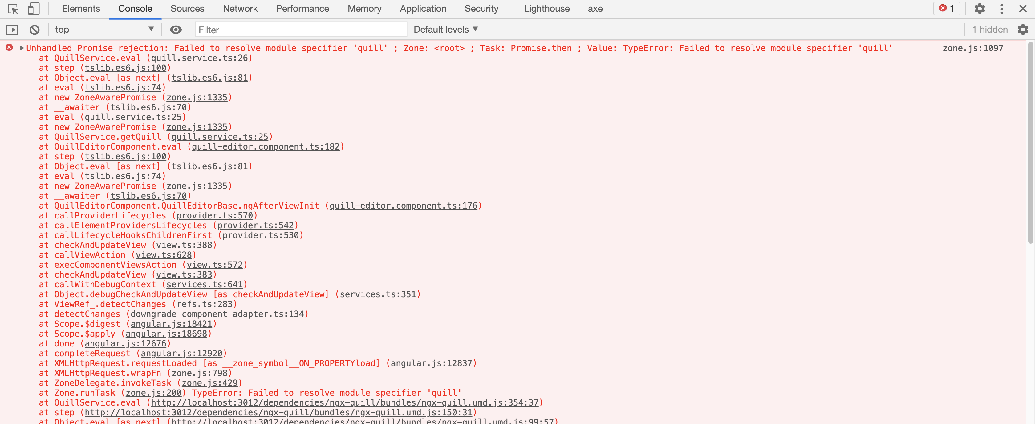Systemjs integration example · Issue #1147 · KillerCodeMonkey/ngx-quill · GitHub