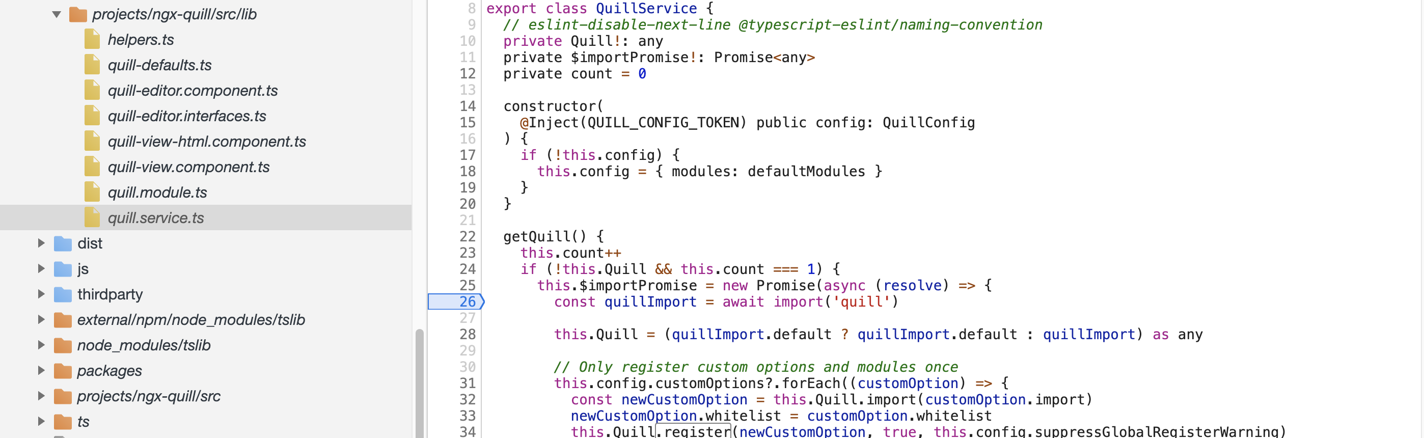 Systemjs integration example · Issue #1147 · KillerCodeMonkey/ngx-quill · GitHub