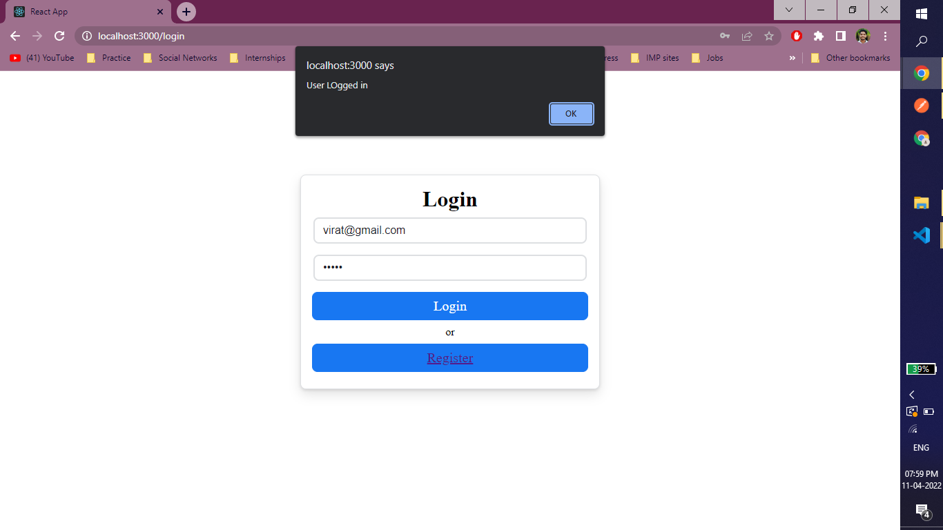 GitHub - swaraj54/Book-Store-App-Frontend: Created Book Store App where User can Regsiter, Login ...