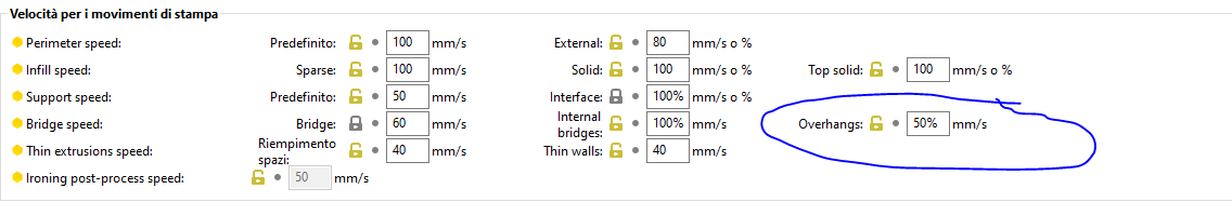 Overhang speed reduction and strange infill near overhang walls · Issue ...