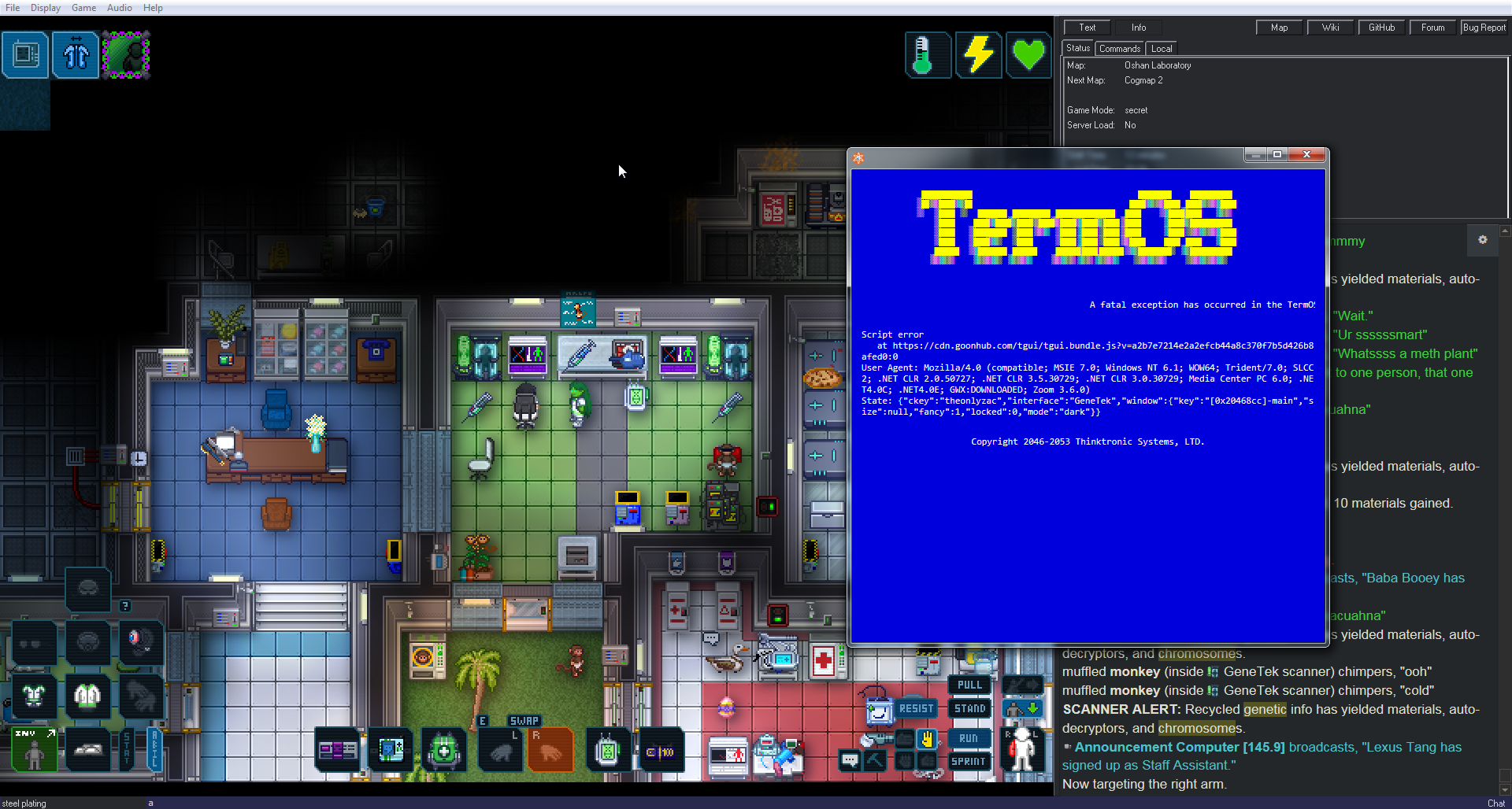 Script error on Genetics console · Issue #13106 · goonstation/goonstation · GitHub