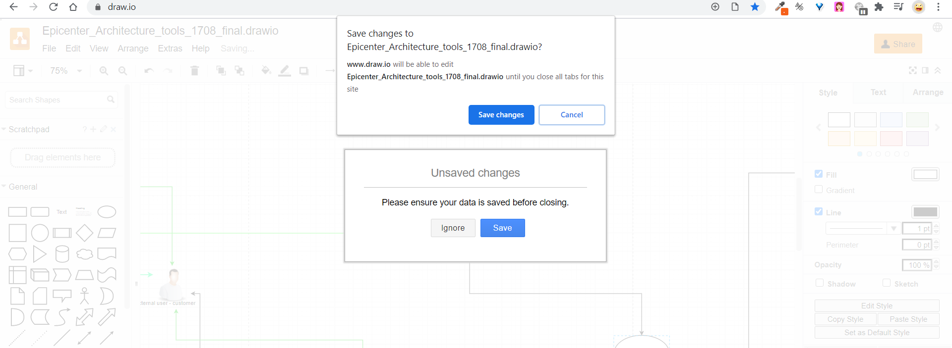 Constant Prompt to save project after each single move of anything on ...
