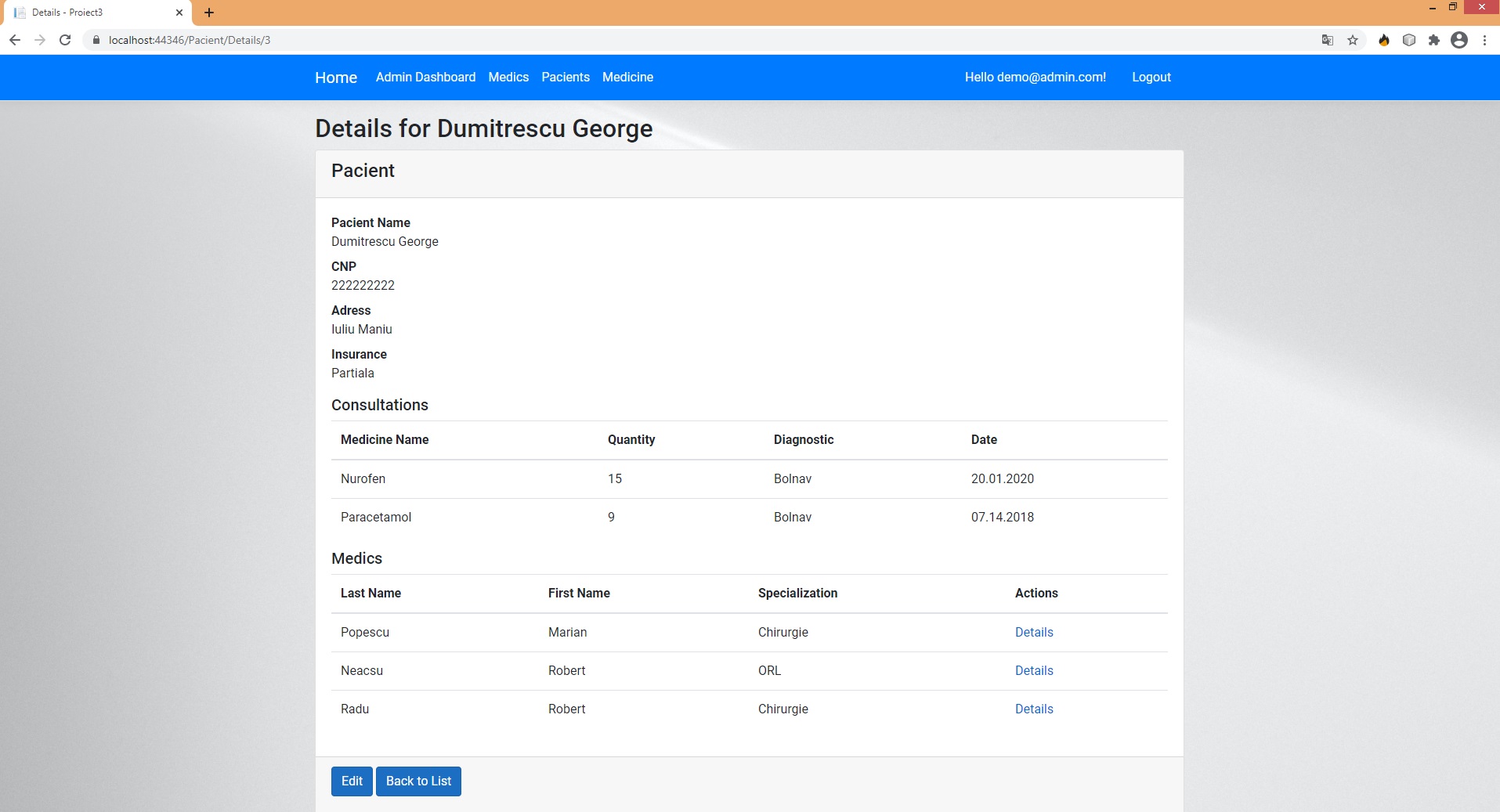 GitHub - sergiu-dina/medical-system
