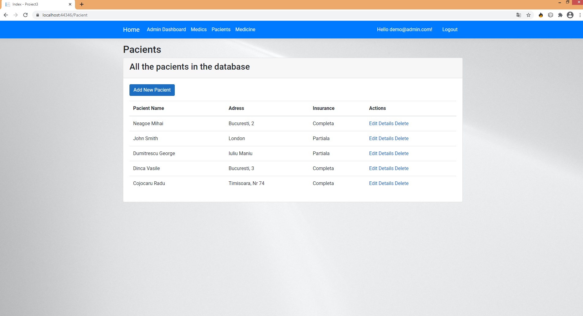 GitHub - sergiu-dina/medical-system