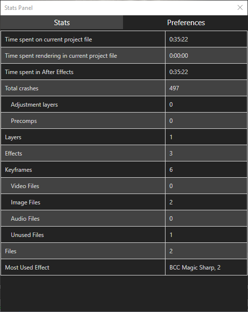 GitHub - ChristopherBo/AE-StatTracker: Tracks statistics about your After Effects projects.