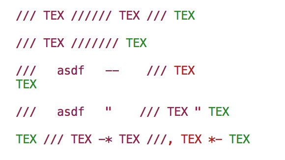 comment start sequences · Issue #674 · Macaulay2/M2 · GitHub