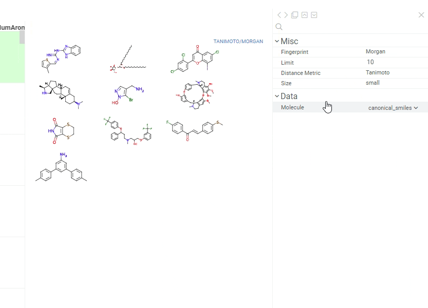 Chem | Diversity Search: should not recompute after property selection · Issue #1320 · datagrok ...