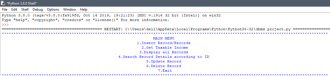 GitHub - mahatikulkarni/DBMS-Income-Tax-Management-System