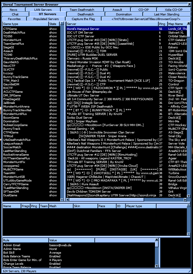 [469a] Hide TO servers? · Issue #98 · OldUnreal/UnrealTournamentPatches · GitHub