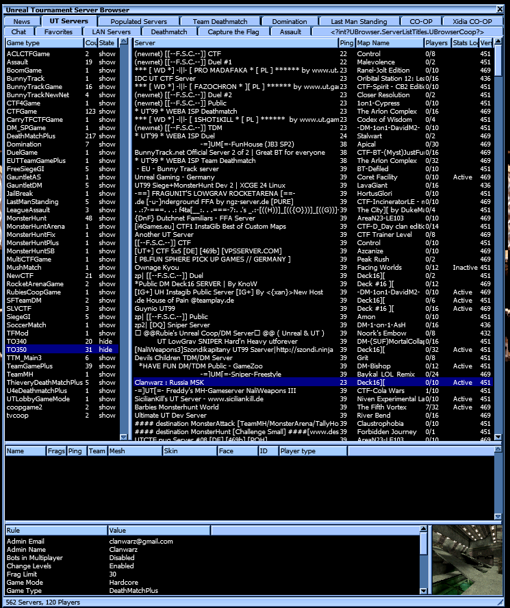 [469a] Hide TO servers? · Issue #98 · OldUnreal/UnrealTournamentPatches · GitHub