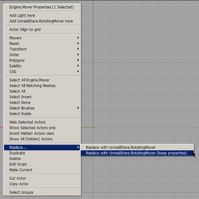 [469b] UnrealEd not replace Mover to subclass · Issue #455 · OldUnreal/UnrealTournamentPatches ...