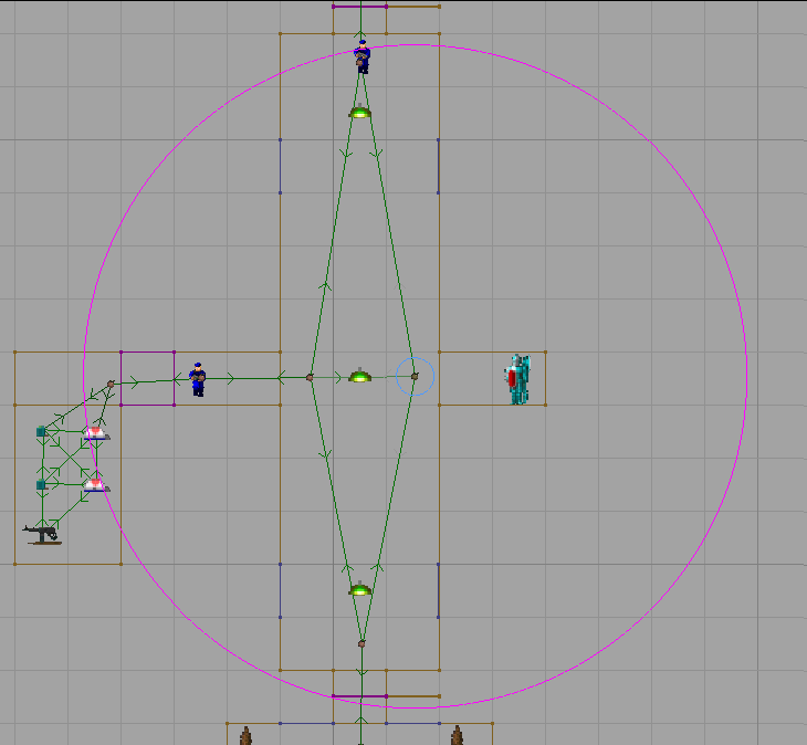 [469b] Add in UnrealEd circle around all NavigationPoint for show coverage of navigation network ...