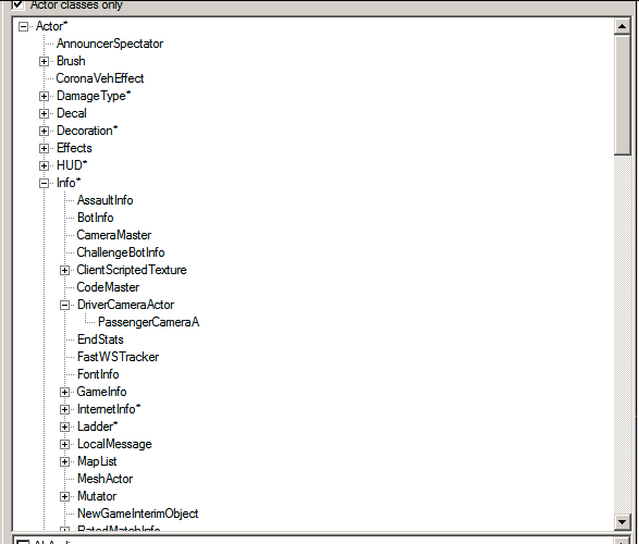 [469b] Auto expand classes in actor tree, when load some packages · Issue #854 · OldUnreal ...