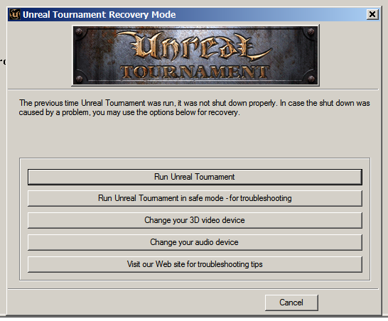 [469b] Keyboard navigate not work in Recovery mode dialogs · Issue #870 · OldUnreal ...