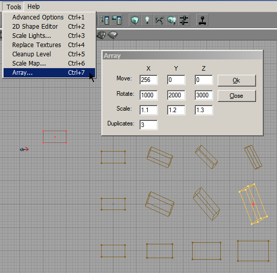 [469b] Add tool `Array` from UT2004 UnrealEd · Issue #809 · OldUnreal/UnrealTournamentPatches ...