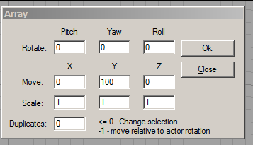 [469b] Add tool `Array` from UT2004 UnrealEd · Issue #809 · OldUnreal/UnrealTournamentPatches ...