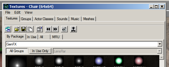 [469b] Add to UnrealEd Texture browser tabs `In Use` and `MRU` · Issue #966 · OldUnreal ...