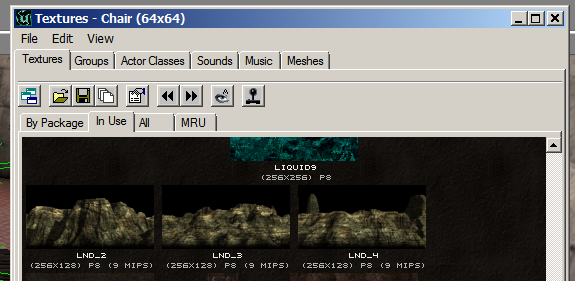 [469b] Add to UnrealEd Texture browser tabs `In Use` and `MRU` · Issue #966 · OldUnreal ...