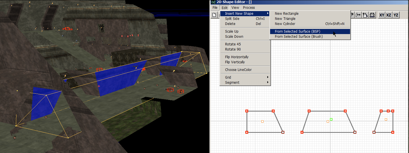 [469c] Add ability add in 2D editor shape from selected surface · Issue #1234 · OldUnreal ...