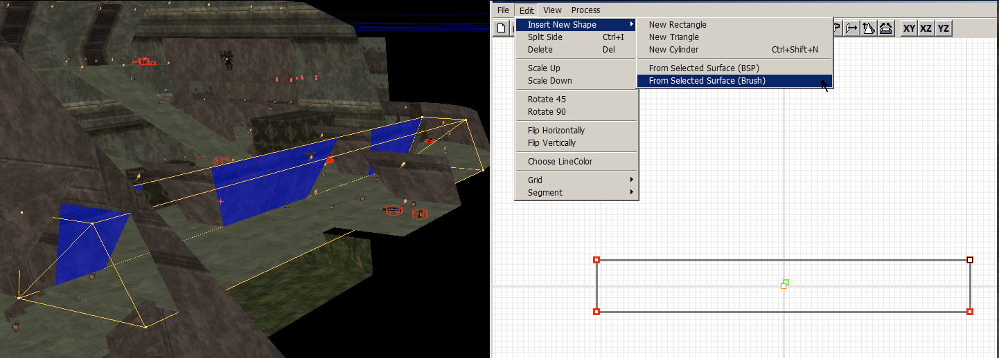 [469c] Add ability add in 2D editor shape from selected surface · Issue #1234 · OldUnreal ...