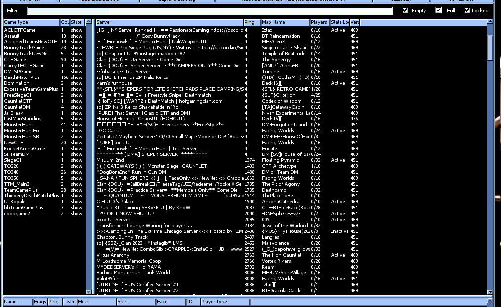 [469c] Server browser wrong calculate ping for servers. · Issue #1303 · OldUnreal ...