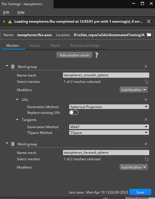 Scene Import - Modifiers that are supposed to operate on just selected meshes operate on the ...