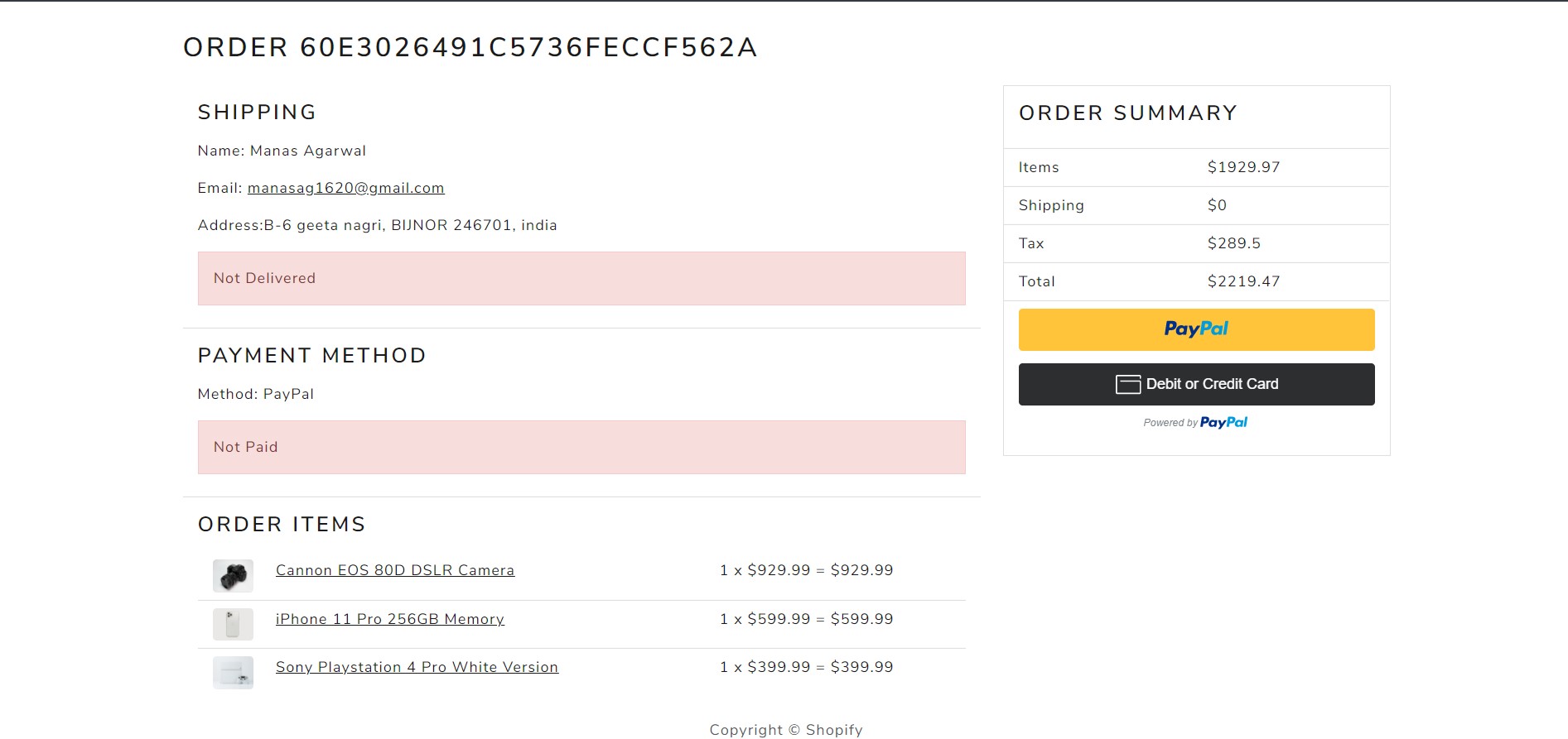 GitHub - ManasAgarwal16/Shopify