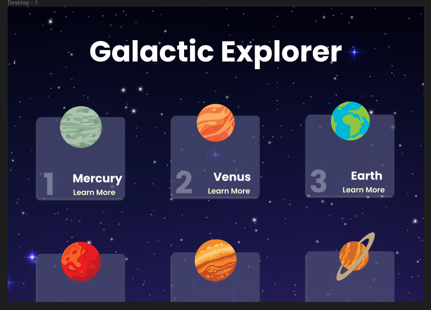GitHub - LaiDev/GalacticExplorer
