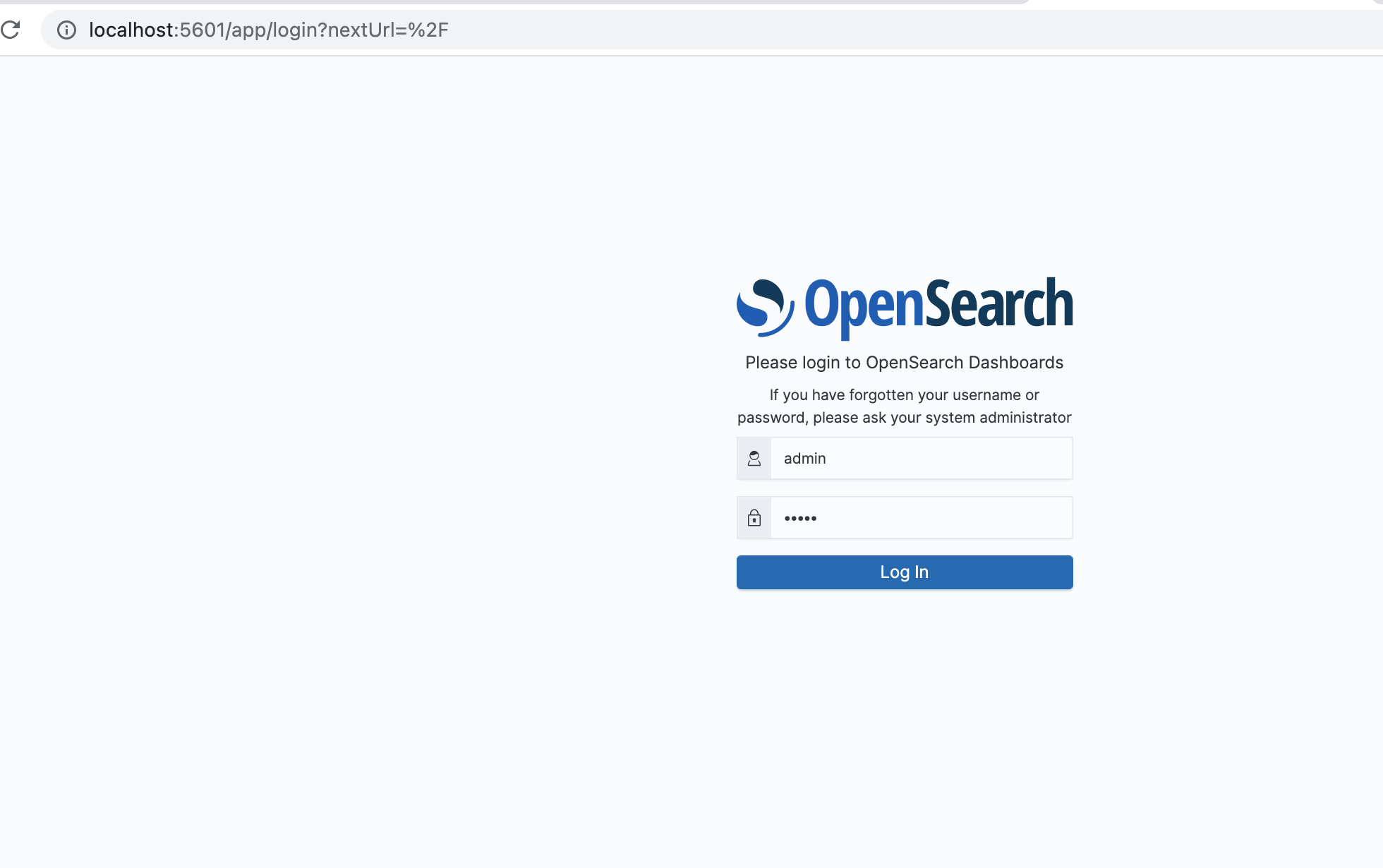 [Bug]: Cannot login with default username/password in OpenSearch Dashboards setup via Docker ...