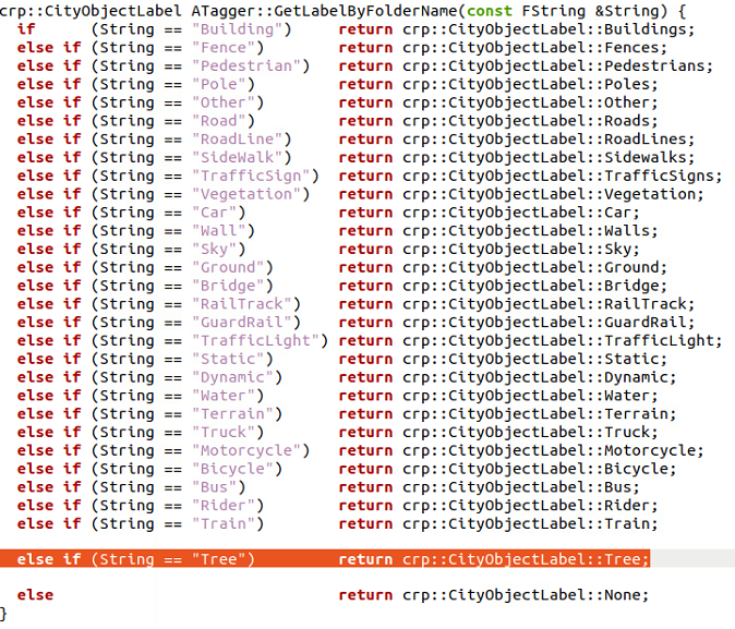 Custom semantic tag generation · Issue #6569 · carla-simulator/carla · GitHub
