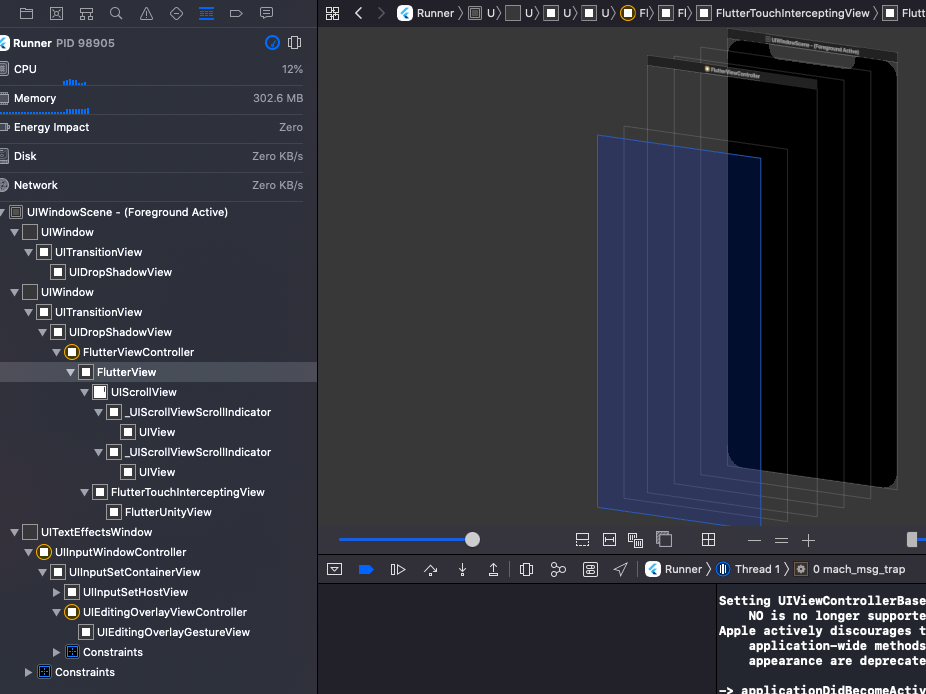 Ios Platformview Didnt Contain Flutteroverlayview On Flutter Version 1