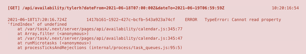 Error and Infinite Loop on Booking Page · Issue #282 · calcom/cal.com · GitHub