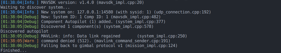 Command denied appears in logs when mission plugin is instantiated · Issue #1789 · mavlink ...