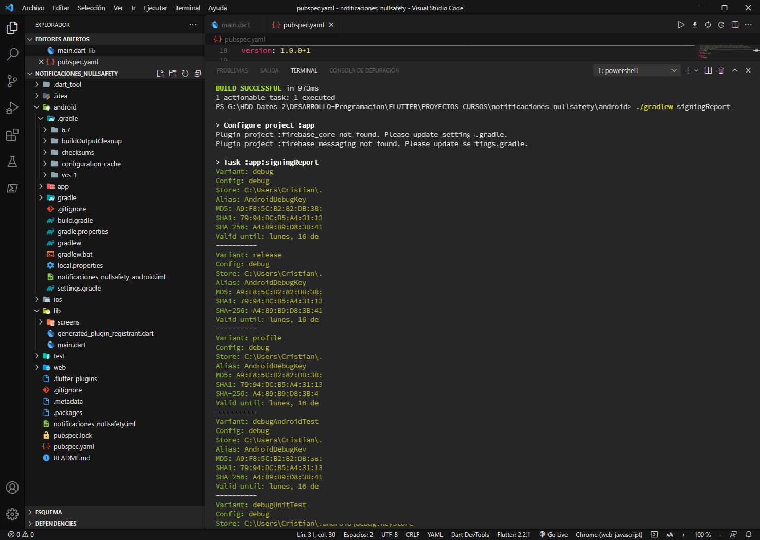 ./gradlew signingReport does not work · Issue #6322 · firebase ...