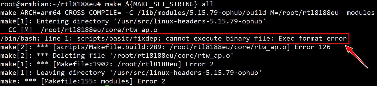 armbian编译rtl188eu驱动失败 · Issue #801 · ophub/amlogic-s9xxx-armbian · GitHub