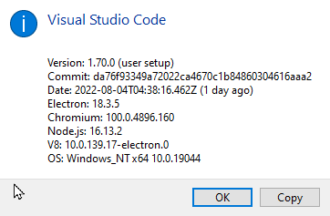 Discard Changes doesn't actually happen until second try · Issue #157314 · microsoft/vscode · GitHub