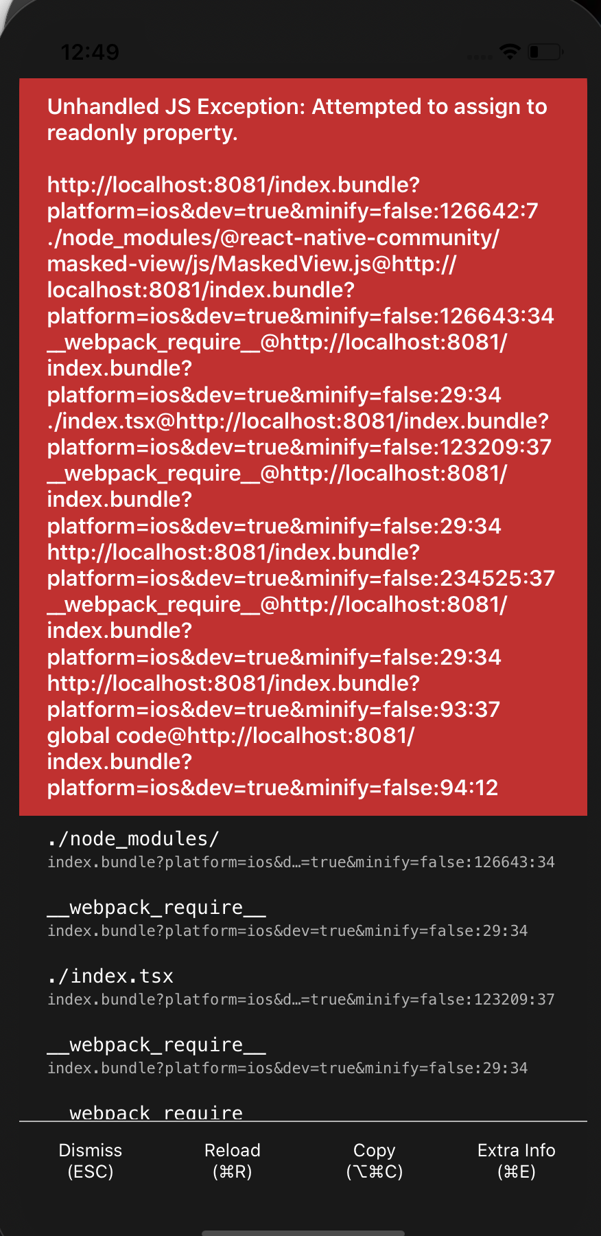 Can We Use React Navigation V5 With Haul · Issue 696 · Callstack Haul · Github