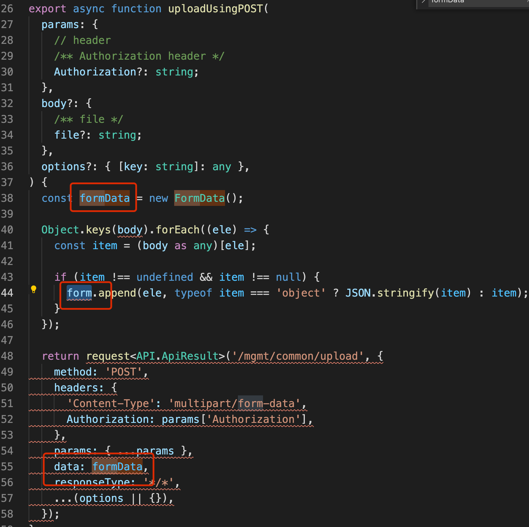 🐛[BUG]OpenAPI带file参数时生成的代码有问题 · Issue #8220 · ant-design/ant-design-pro · GitHub