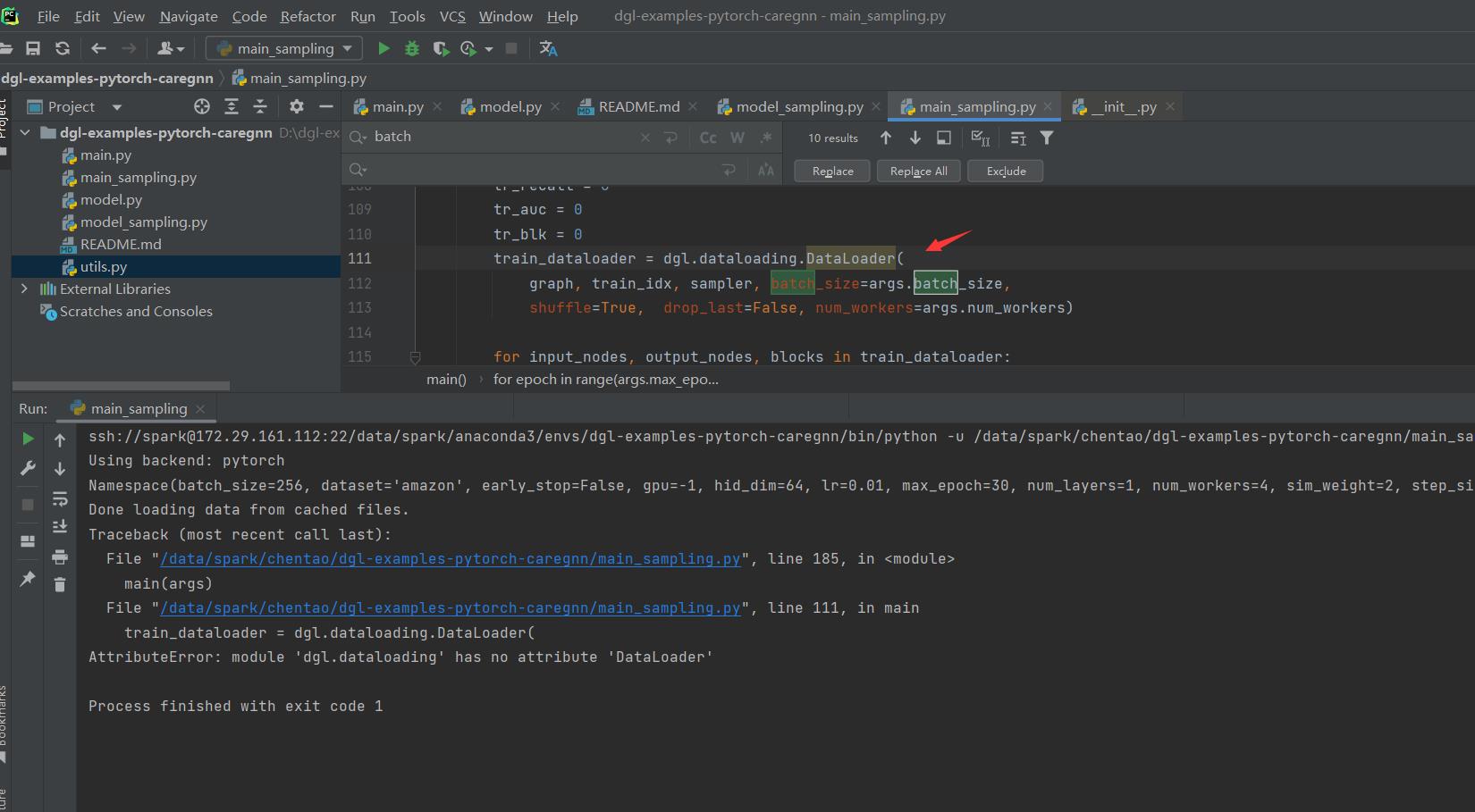 Attributeerror Module Dgl Dataloading Has No Attribute Dataloader · Issue 4578 · Dmlc Dgl
