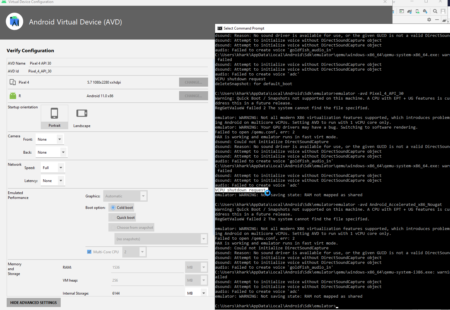 Vcpu Shutdown Request On Windows 10 Pro Intel I5 8th Gen 8gb Ram · Issue 194 · Intelhaxm